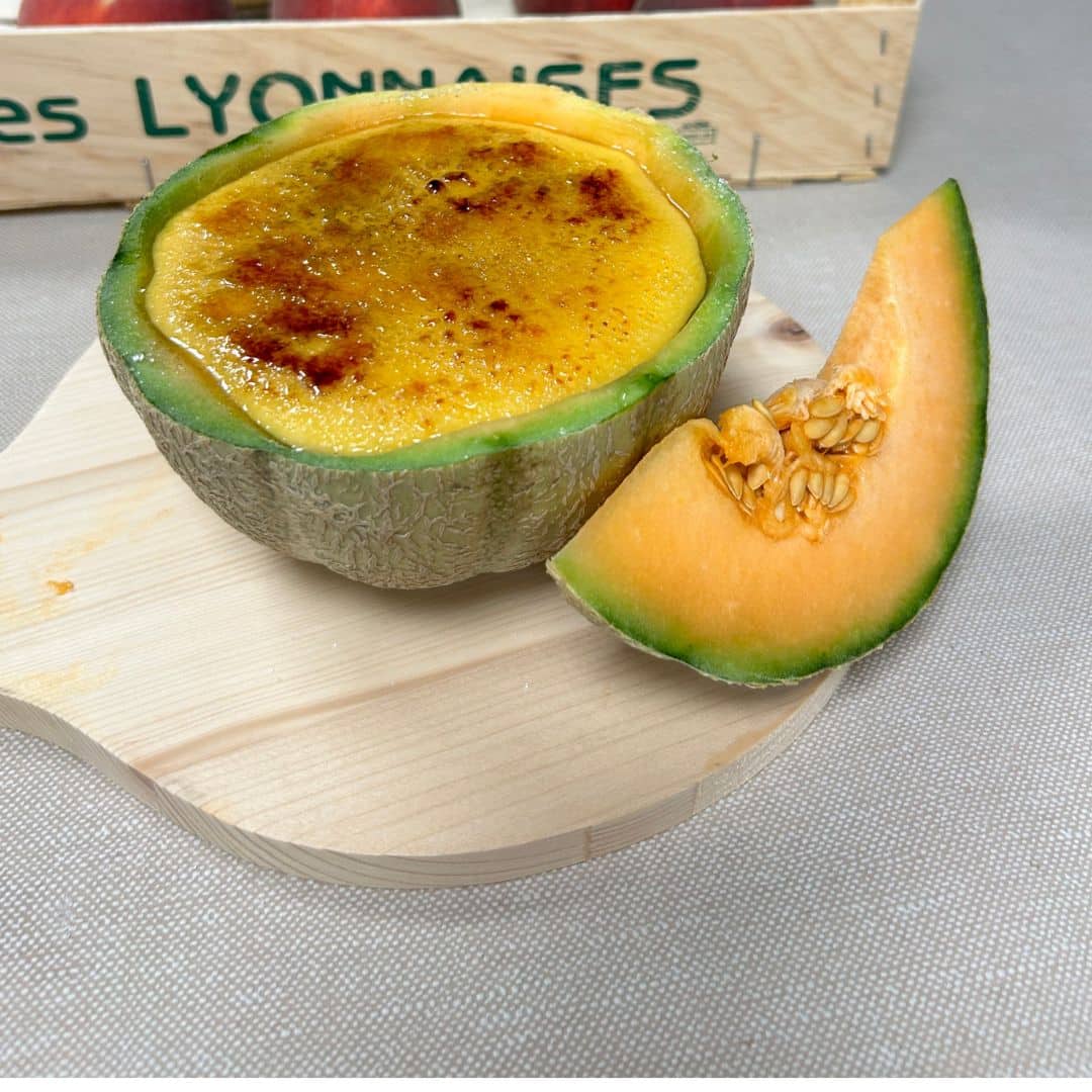 LA CRÈME BRULÉE AU MELON - Terres Lyonnaises - Primeur Lyon